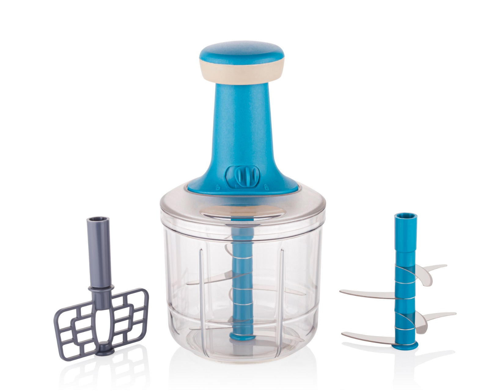 Push Chopper - 1200ml - kitchnifty